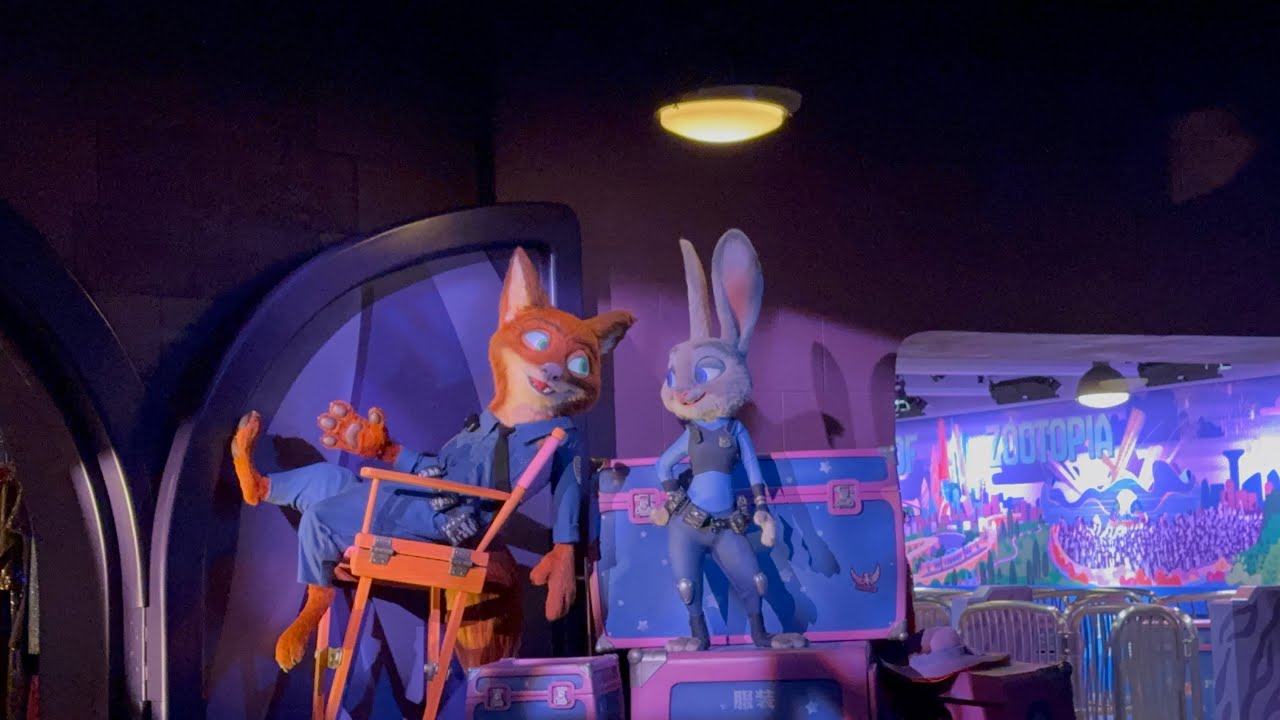 Full ride Zootopia at Shanghai Disneyland #zootopia #judyhopps #disney ...