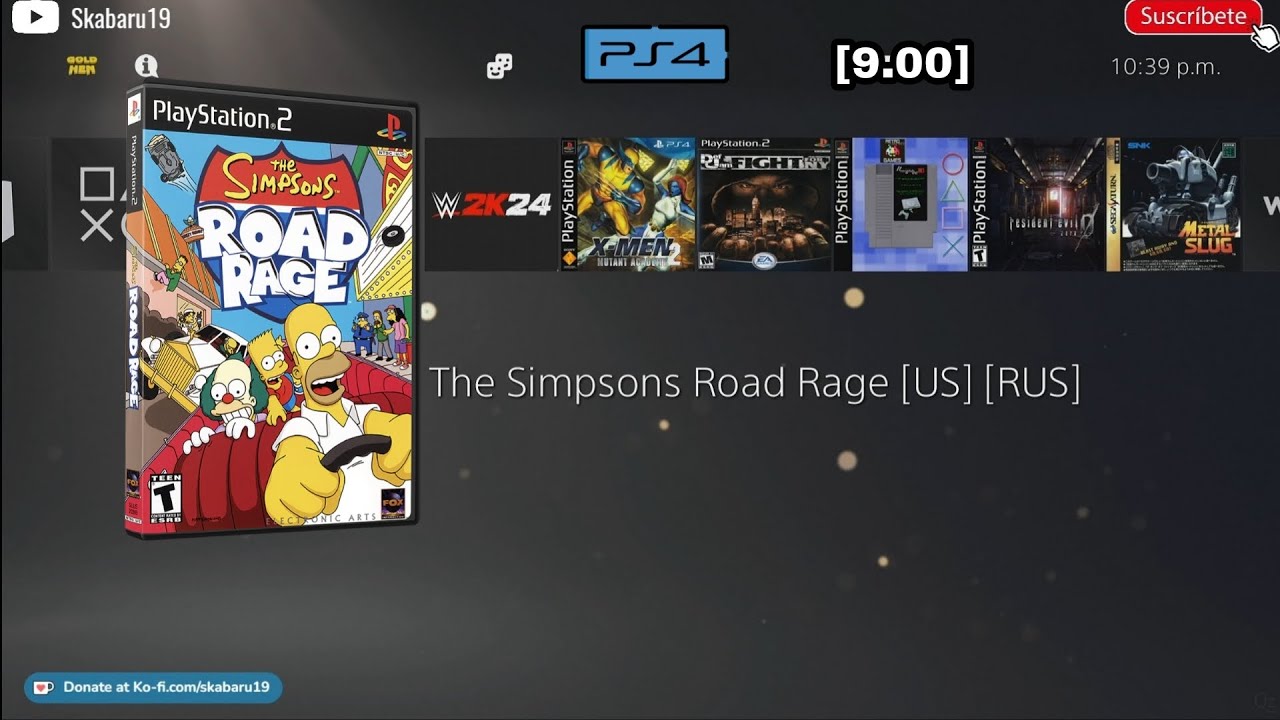 The Simpsons Road Rage en Playstation 4 [9.00] - YouTube