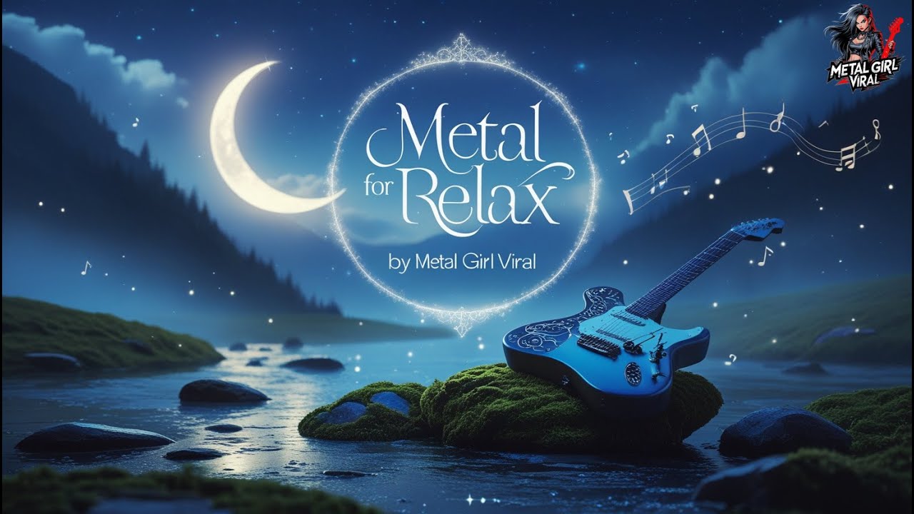 4 Hours 🌙 Epic Melodic Metal for Relaxing Focus | Calm Riffs to Ease ...