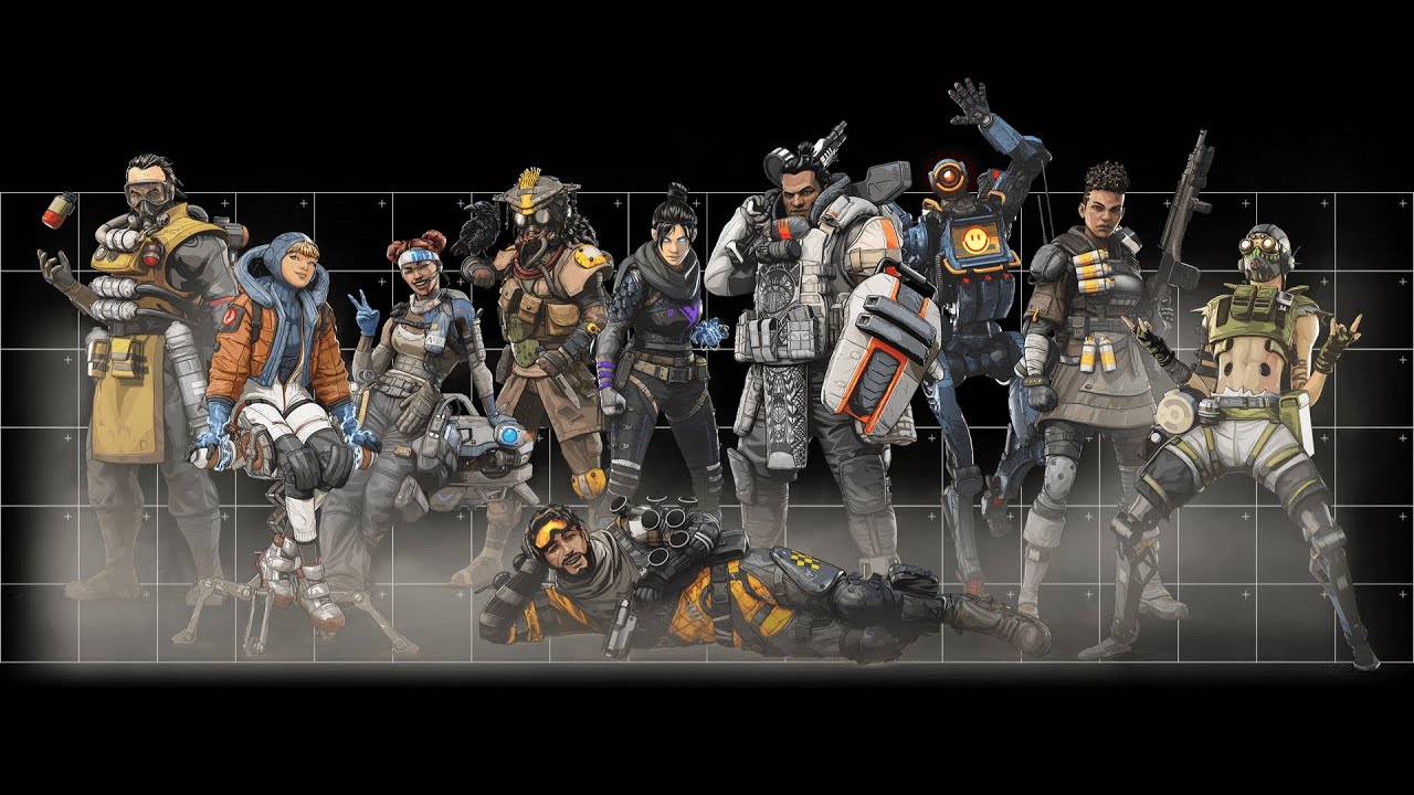 6 People boosting on Apex in pred lobbies Season 6 - YouTube