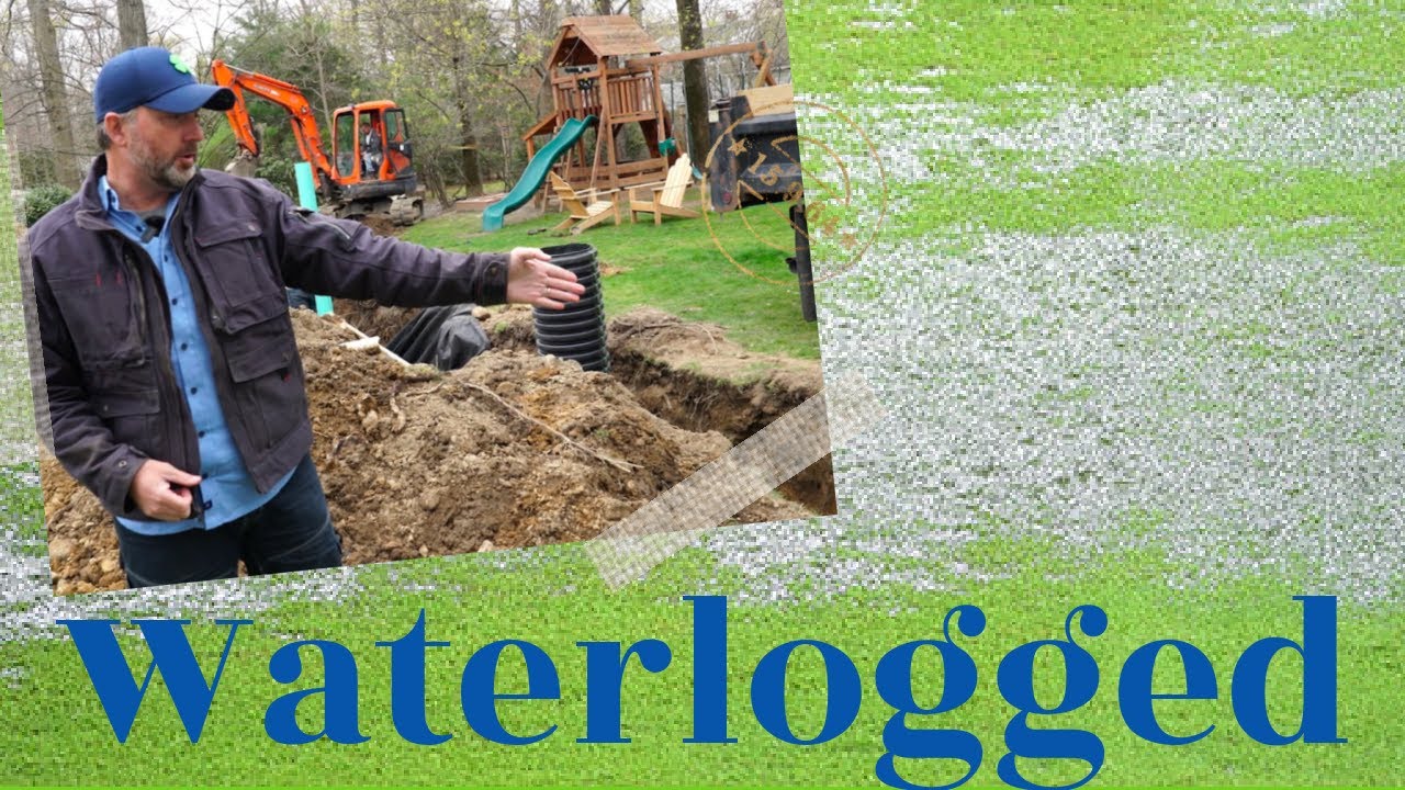 How to fix a Waterlogged Yard | CT Stormwater LLC - YouTube
