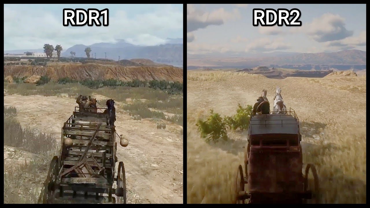 The Horses In RDR1 Were Smarter Than In RDR2 - YouTube