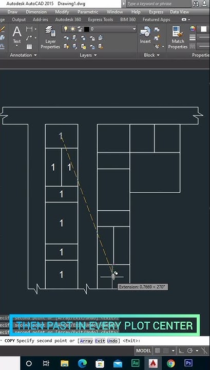 How to create sequence numbers in autocad #autocad #shorts - YouTube