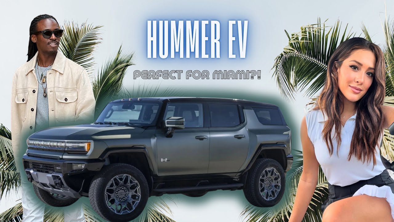 SHE TOOK HER TOP OFF FOR ME! | The all new HUMMER EV - YouTube