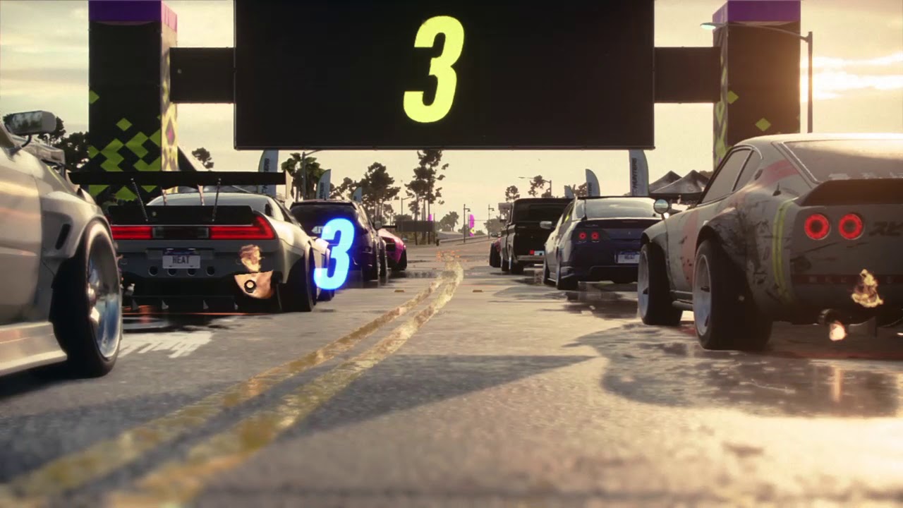 NFS Heat Crew Race part 3 - YouTube