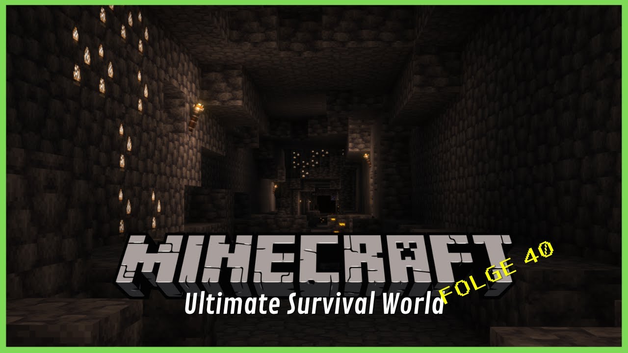 MINECRAFT USW 🌍 040: Unterirdische Gänge - YouTube
