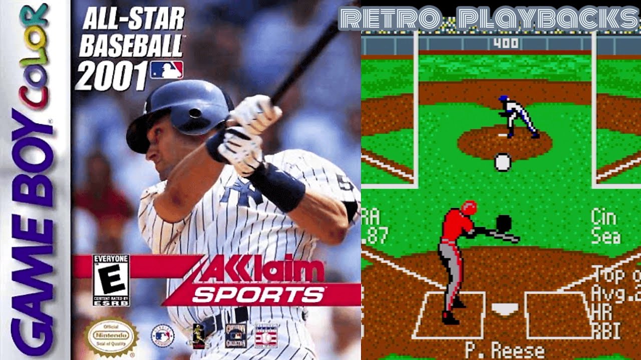 All-Star Baseball 2001/ Gameboy Color/ RGB - YouTube