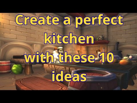 10 ideas to make u kitchen in player housing look awesome!! in world of ...