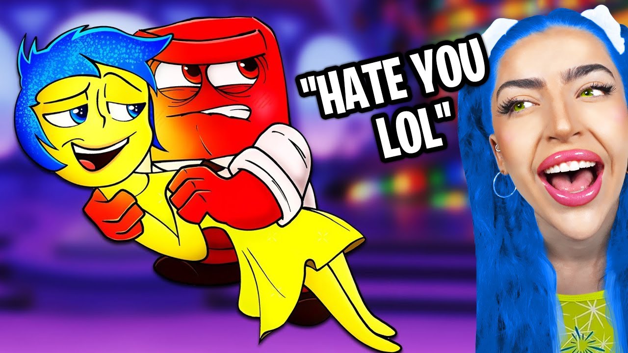 FUNNIEST INSIDE OUT 2 ANIMATIONS to make you LAUGH! (ANXIETY'S WAY ...