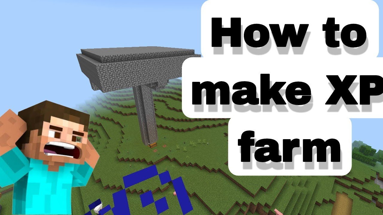 Minecraft how to make XP farm pe || 1.19.73 || #mineraftxpfarm - YouTube