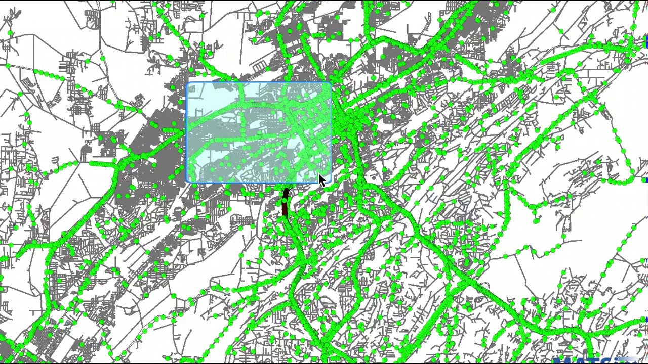 A MATSim Simulation for Birmingham, AL - YouTube