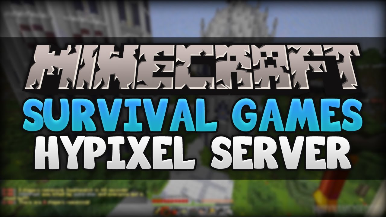 Minecraft Survival Games - Hypixel Server - BLOODY TEAMS! - YouTube