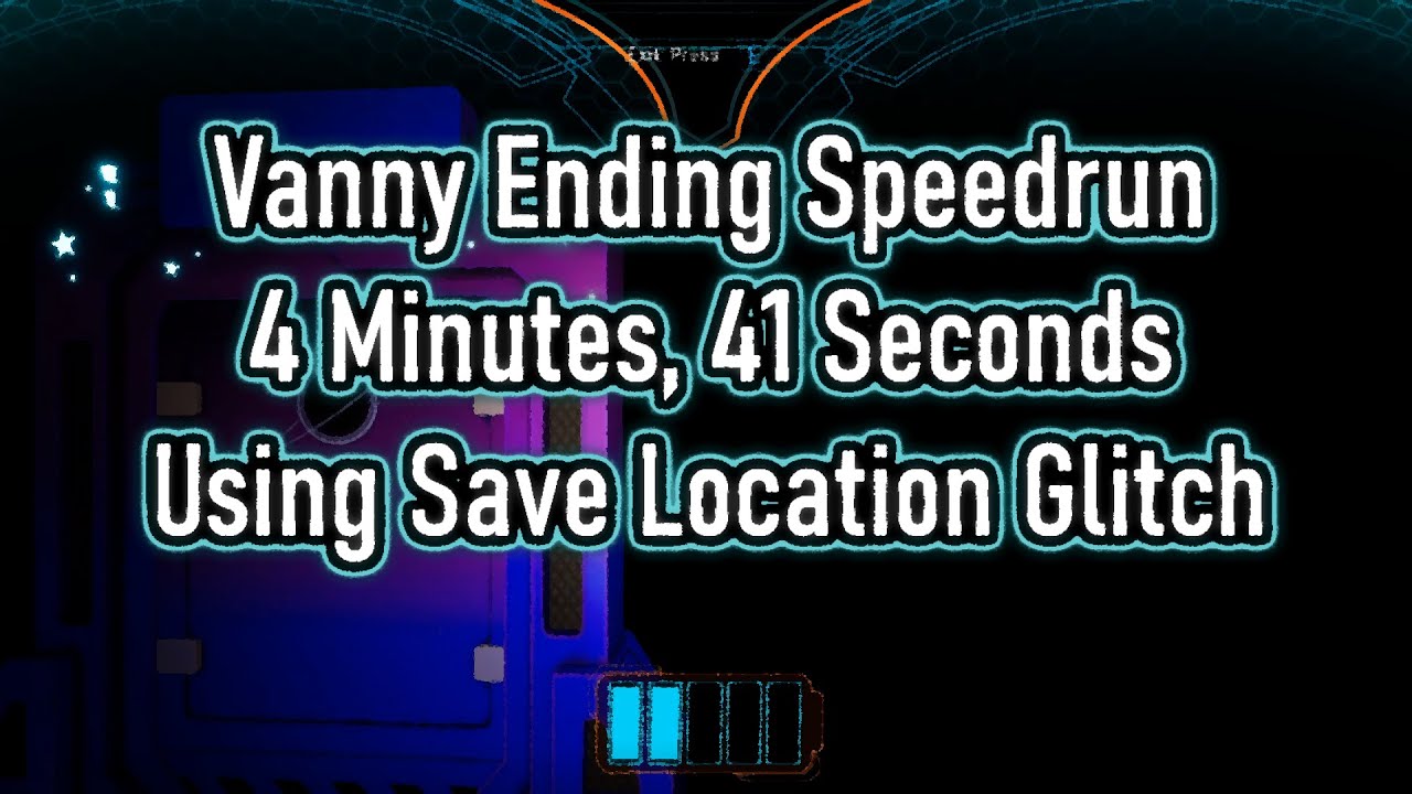 FNAF Security Breach - 4:41 Vanny Ending Speedrun (Rejected) - YouTube