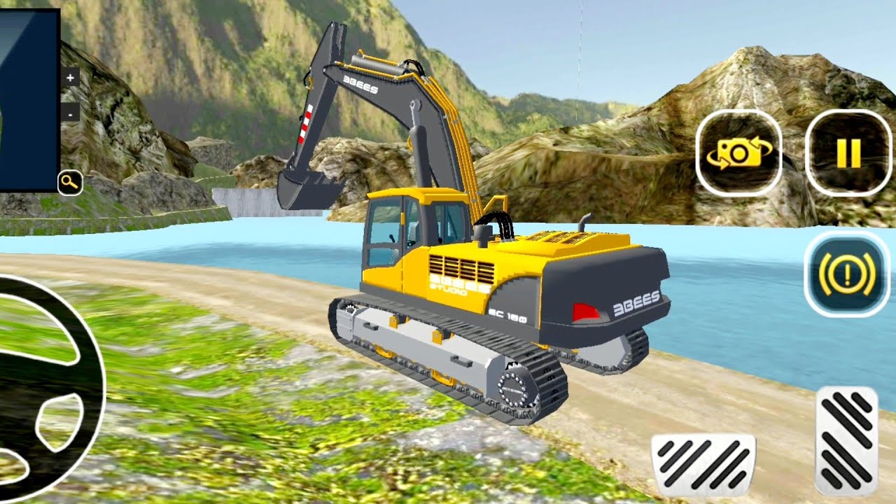 Heavy Excavator Crane - City Construction Simulation | Android Gameplay ...