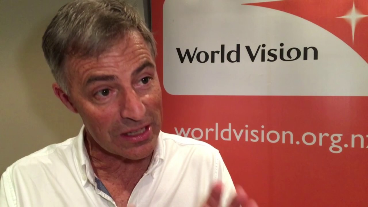 World Vision CEO lands in Queenstown - YouTube