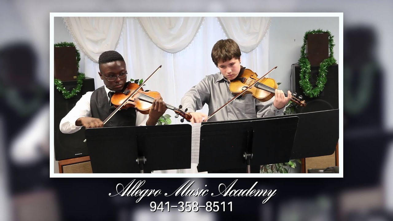 Robert Tribulan and Christian Barbour - Sarasota Music Lessons (Allegro ...