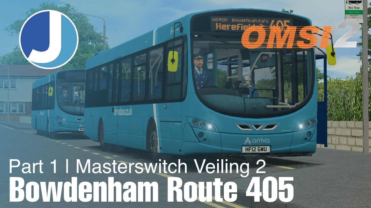 Back In The Not-Quite-A-Pulsar | Route 405 | Bowdenham V5.0 | OMSI 2 ...