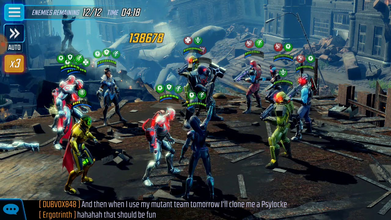 U7.2 Node C10 A Kree walks into a bar Marvel Strike Force MSF Ultimus 7 ...