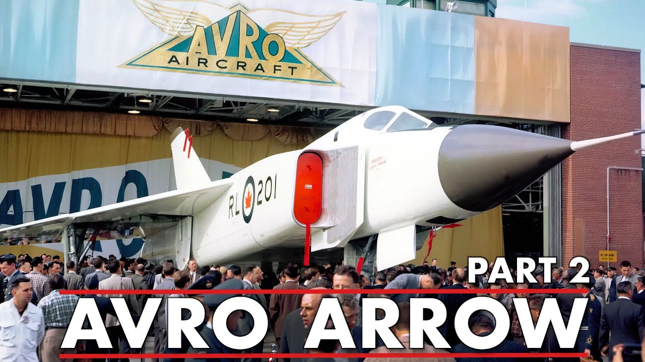 Avro Arrow CF-105 | The Canadian delta winged interceptor aircraft that ...
