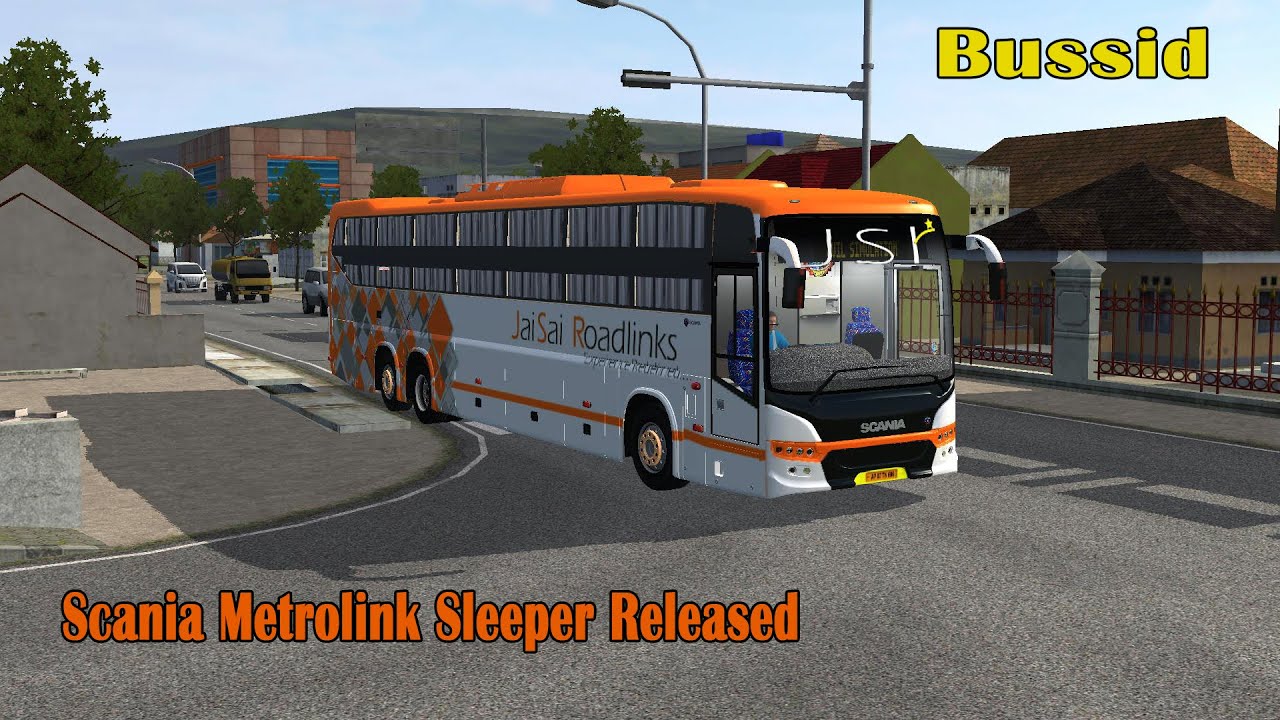 Scania Metrolink Sleeper Coach Released | New Bussid Mod | Evil ...