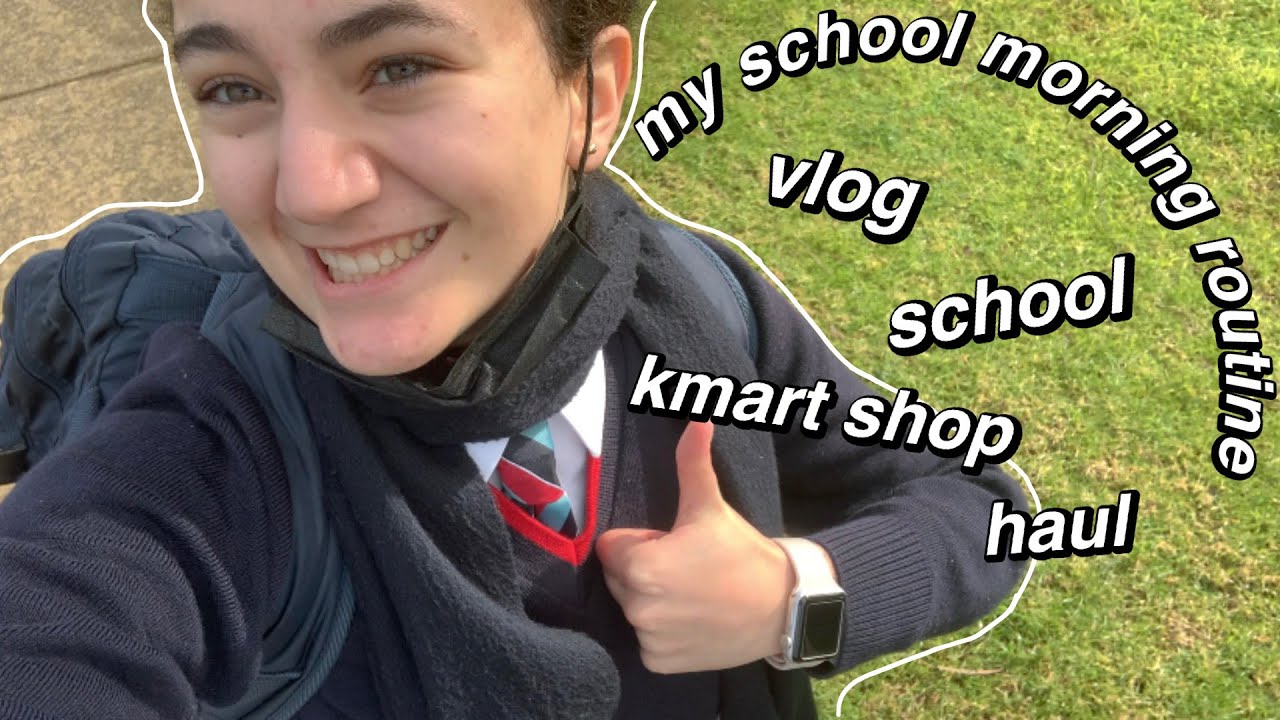 my school morning routine * a mini vlog * - YouTube