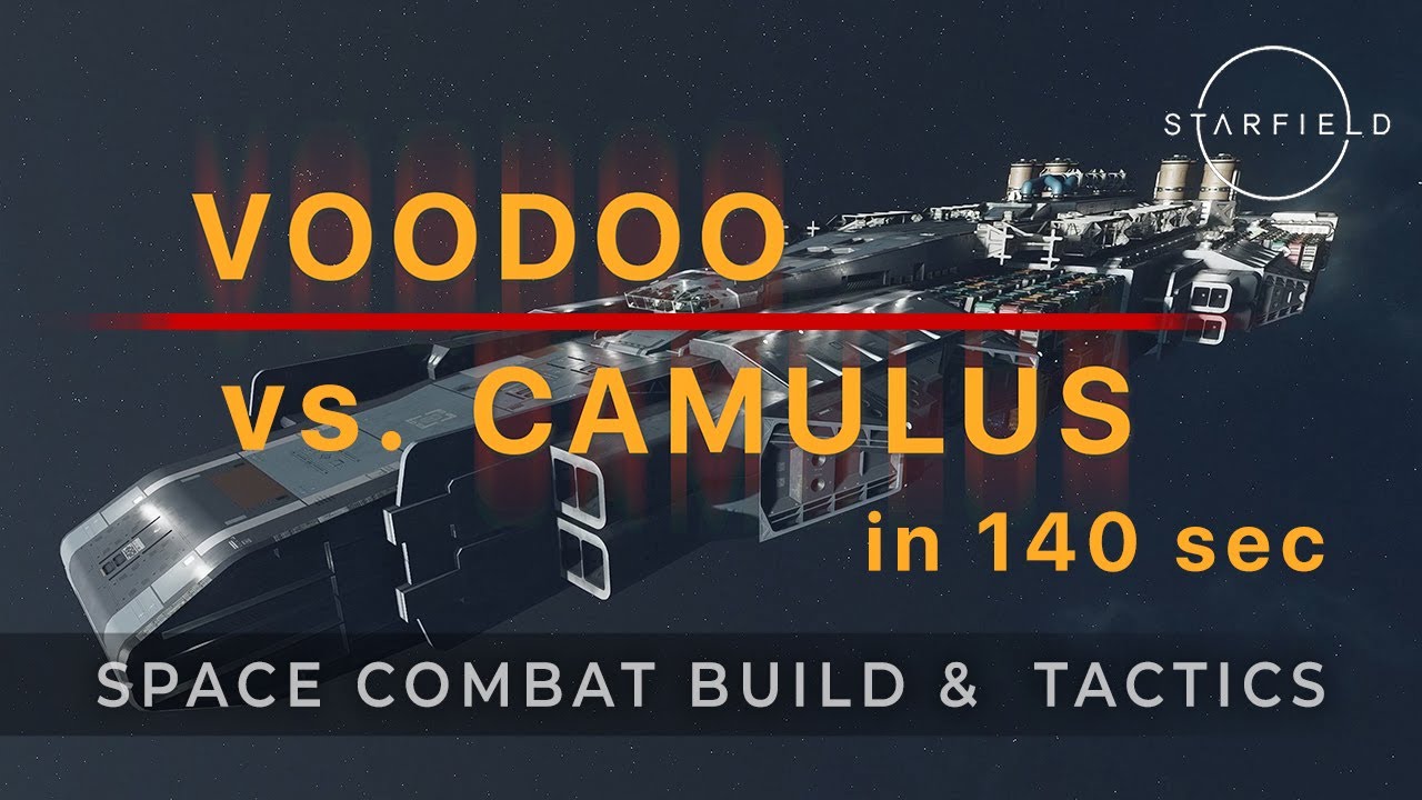 140 sec to destroy. VOODOO ship (LVL 27) vs Legendary Battleship CAMULUS (LVL 55) – Starfield ...