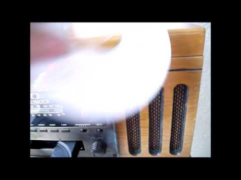 Detrola Cd player from 2005 - YouTube