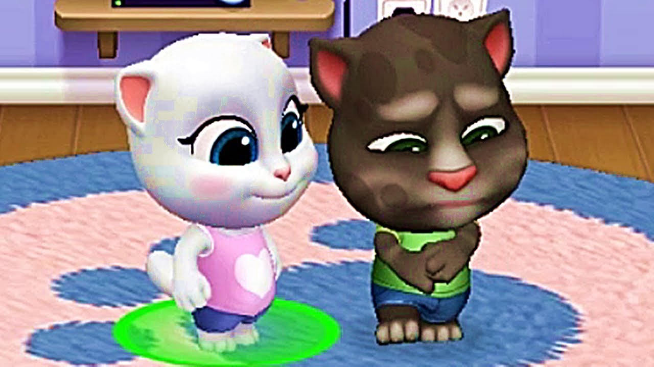 Talking Tom and Friends Gameplay in one amazing house! - YouTube
