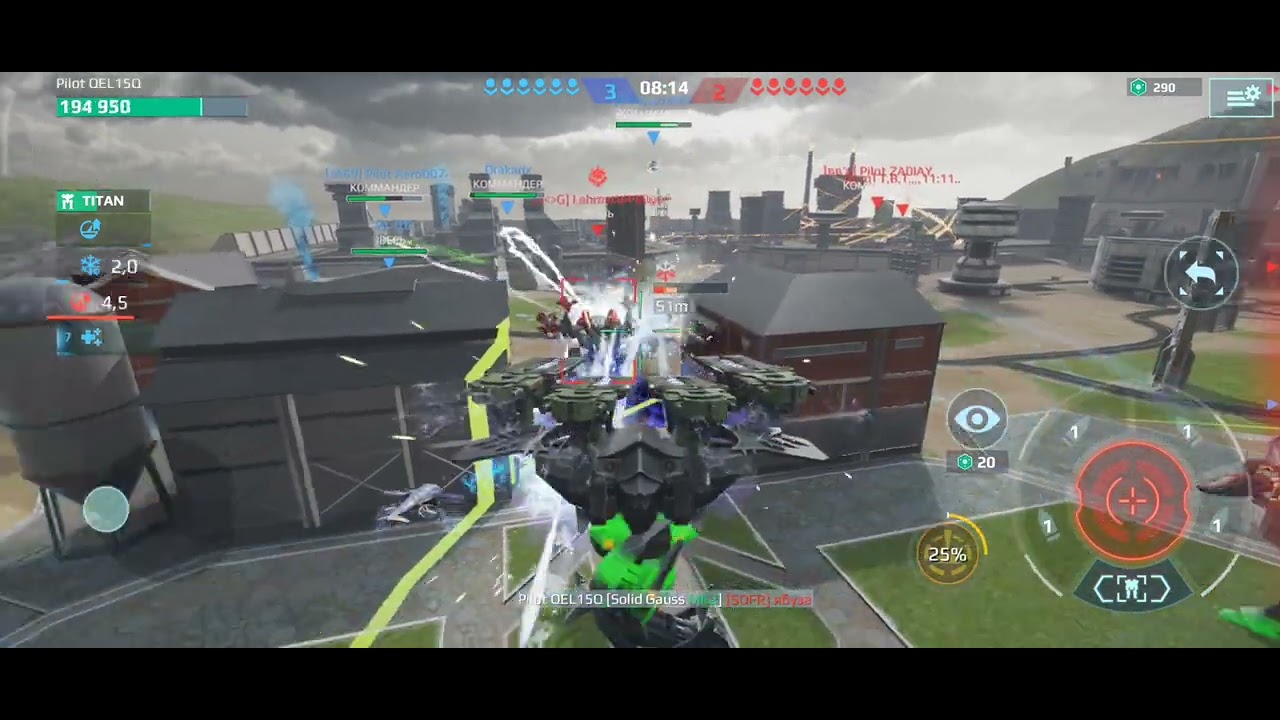 War Robots - Ardent Behemoth MK2 + Solid Gauss MK2 - YouTube
