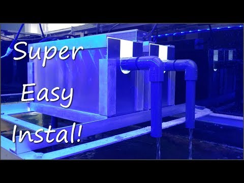 DIY Algae Filter Ver. 3 Part 3 The Install - YouTube