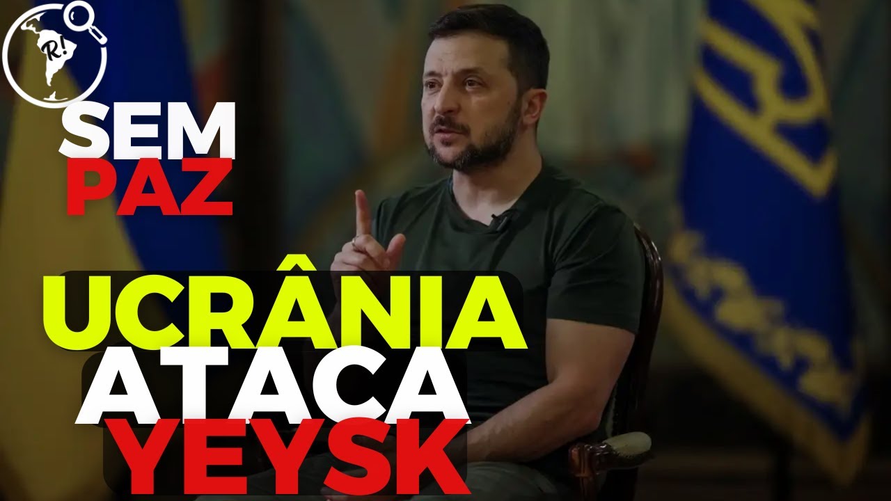 Ucrânia ataca campo de aviação em Yeysk I Trump e Putin conversarão por ...