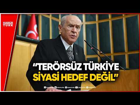 MHP Genel Başkanı Devlet Bahçeli'den \