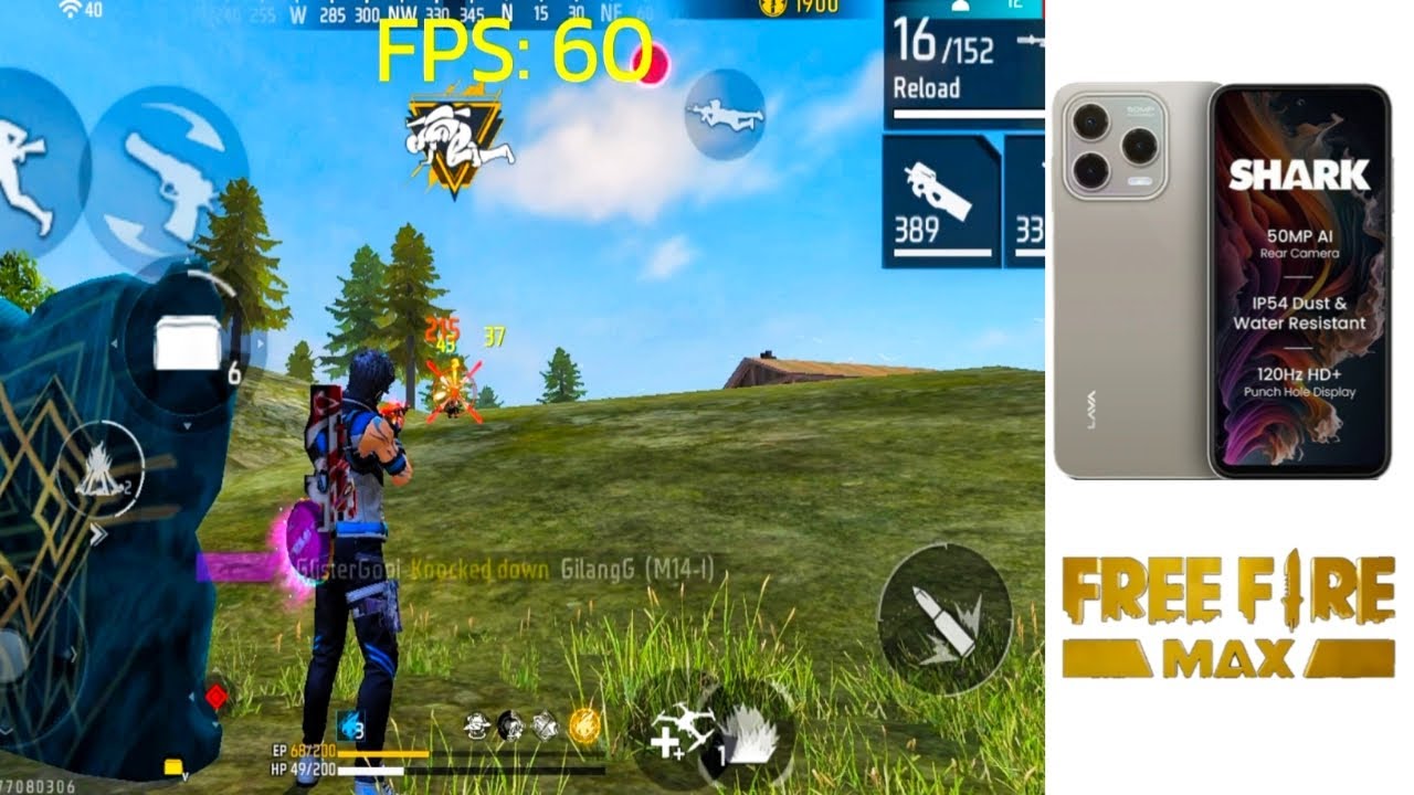 Lava Shark 2 Free Fire Max Gameplay Test|Lava Shark 2 Free Fire Max ...