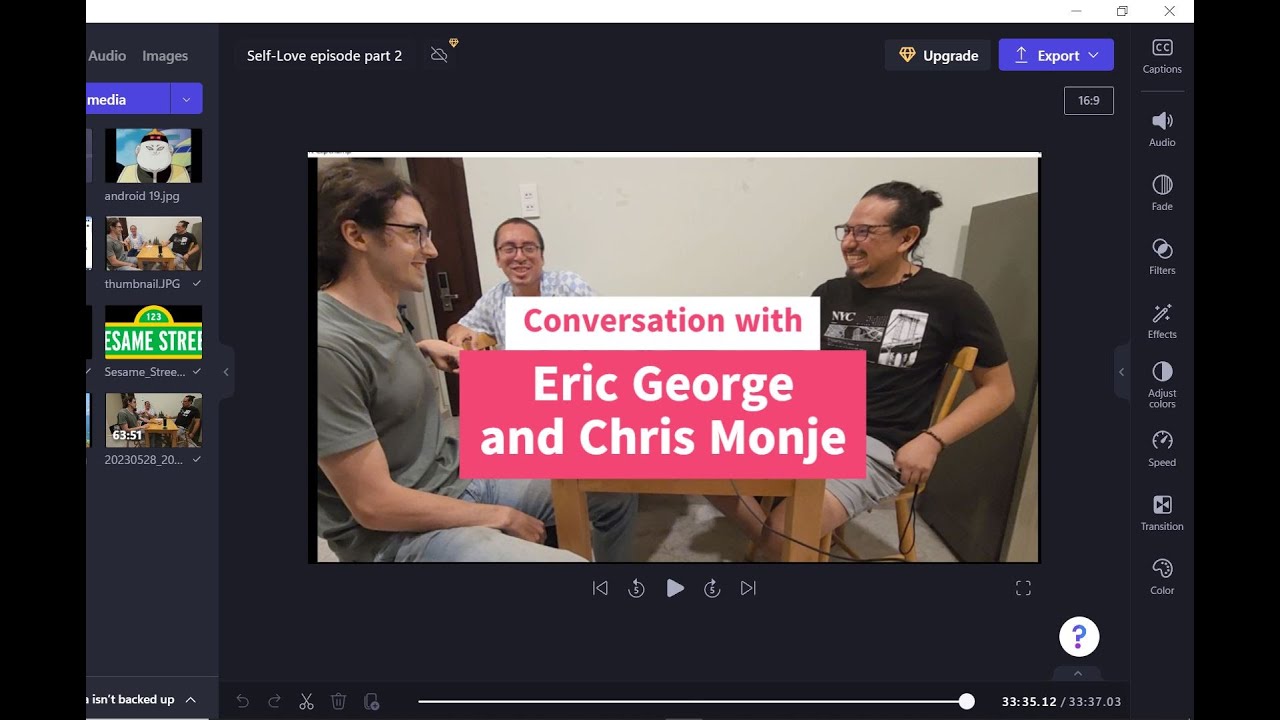 Episode #19.5 with Eric George and Chris Monje - What is 'Self-Love ...