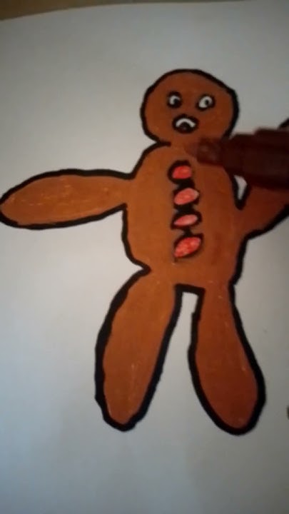 I Try To Draw A Cookie Shrek With Posca Markers Youtube