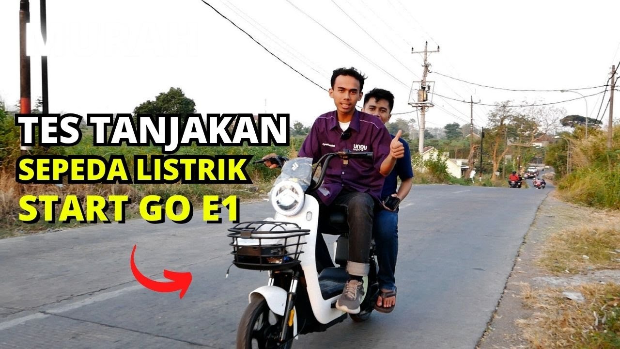 REKOMENDASI SEPEDA LISTRIK MURAH TAPI TIDAK MURAHAN || START GO E1 ...