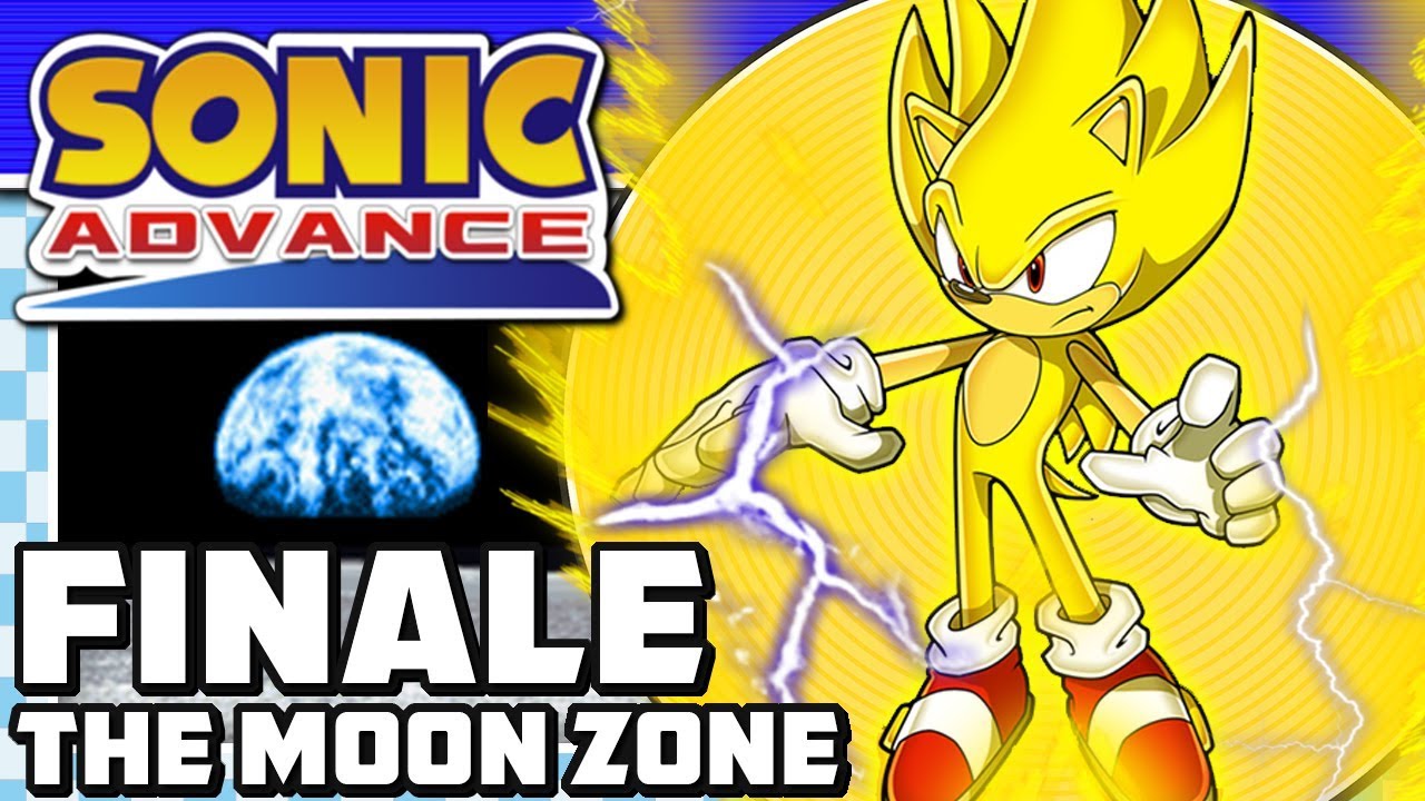 Sonic Advance - FINALE - Part 9: The Moon Zone (Super Sonic Ending ...