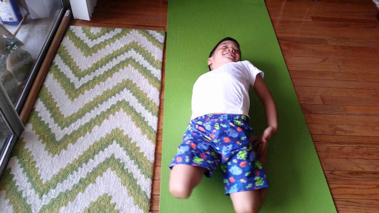 Yoga time with Junior - Shark Pose - YouTube