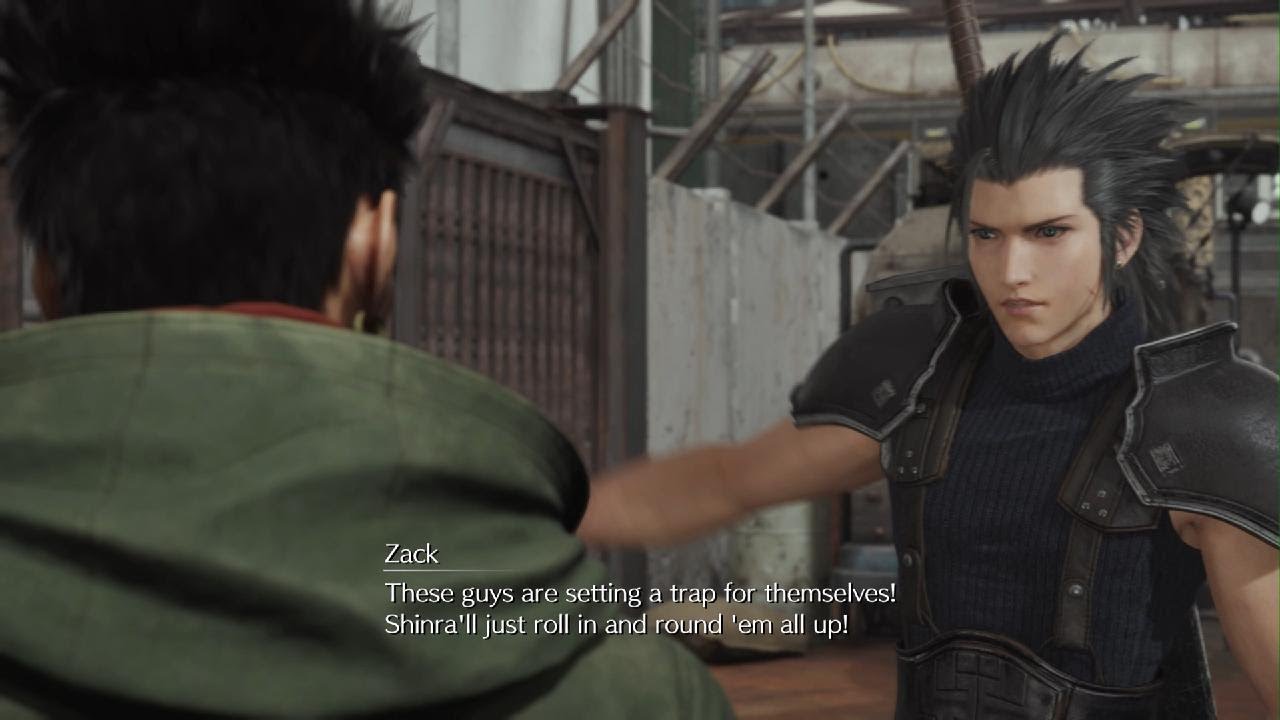 FINAL FANTASY VII REBIRTH - Biggs and Zack talk - YouTube