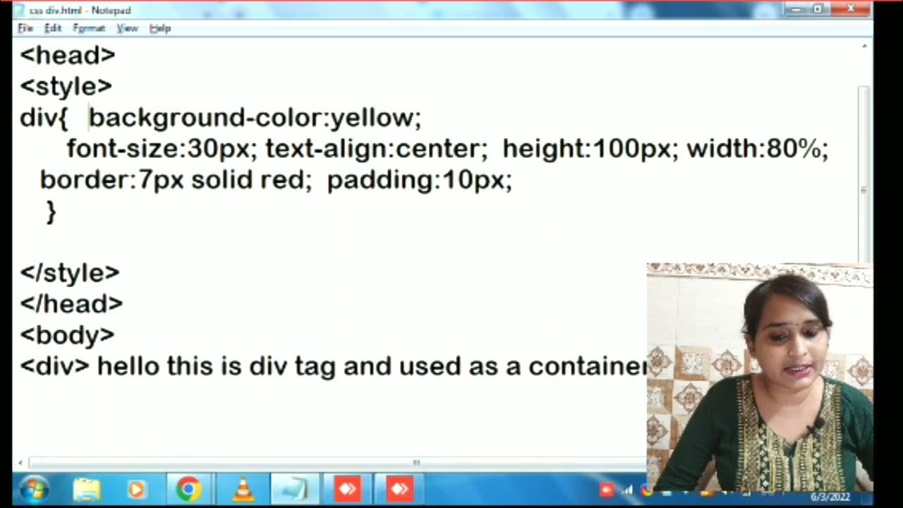Learn Div Tag In Csslearn Html And Css Cseducation Learnhtmlandcss Htmlprograming Webdesigning