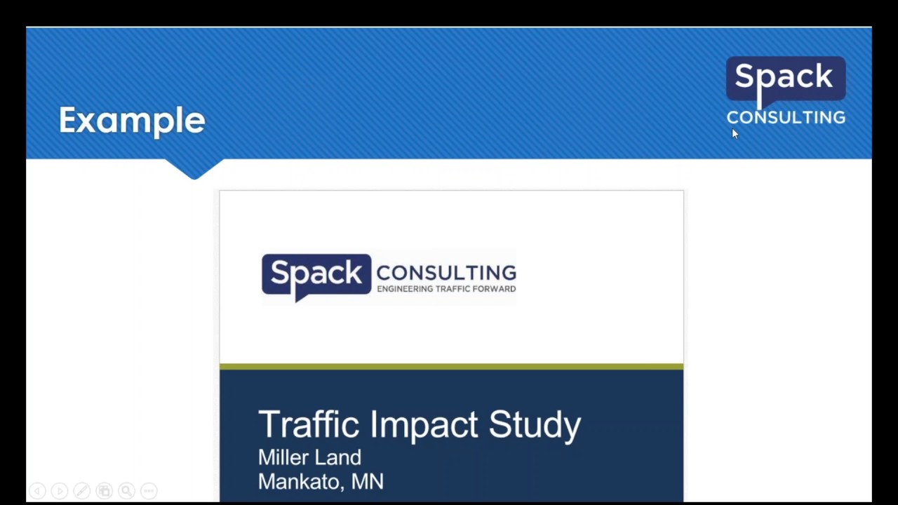 Traffic Corner Webinar | Using a Traffic Impact Study Template - YouTube