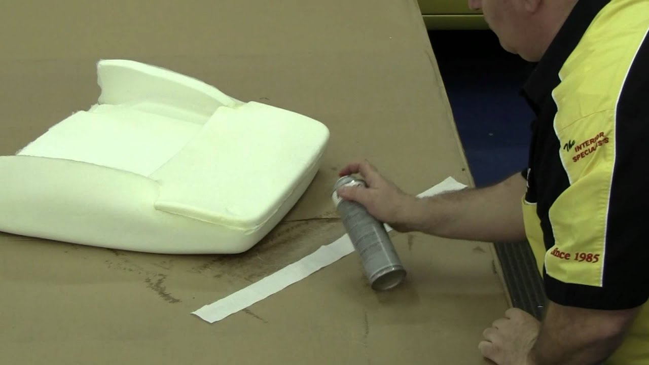 1968-1969 A & B body foam preparation - YouTube