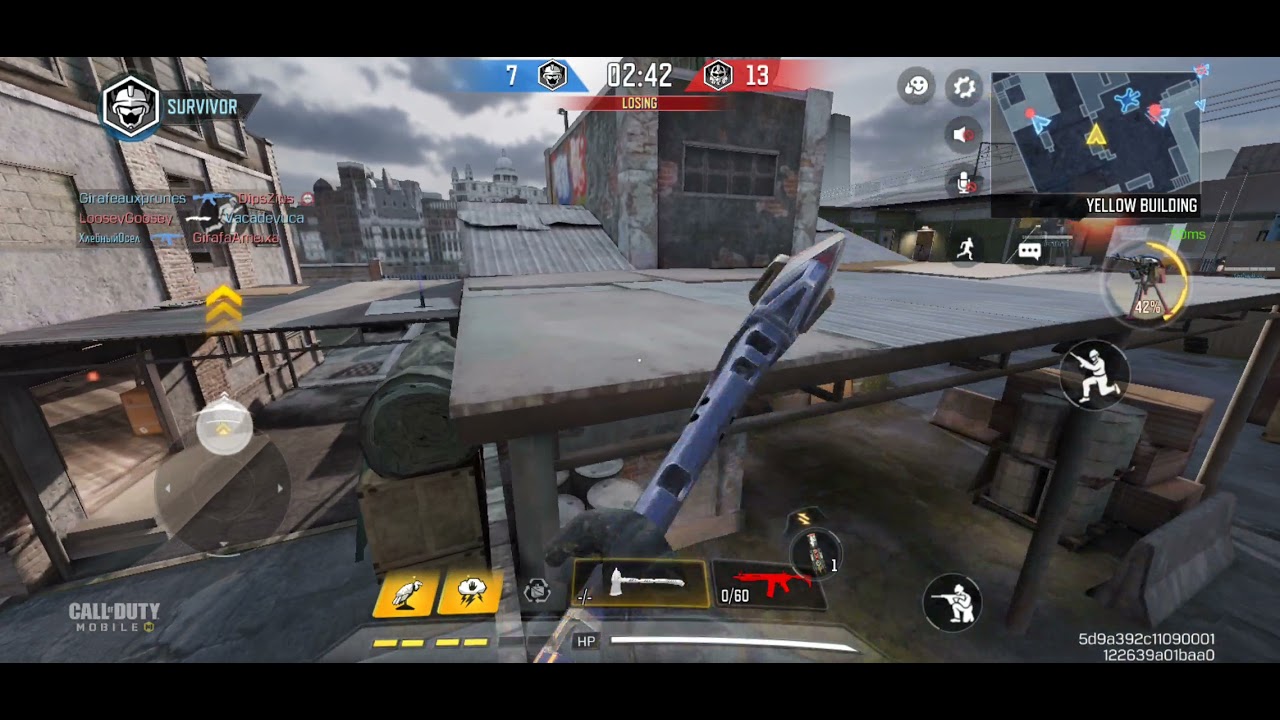 CoD Mobile: Attack of the Undead- perfect tomahawk placement on final ...