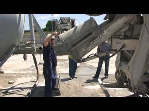 Slurry Destroyer Cleans Mixer Truck - YouTube
