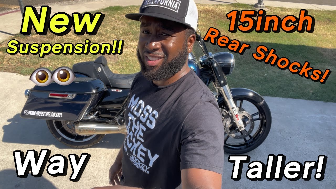 Geezer Engineering 15inch Rear Shocks 2019 Road King Way Better! 🔥 ...