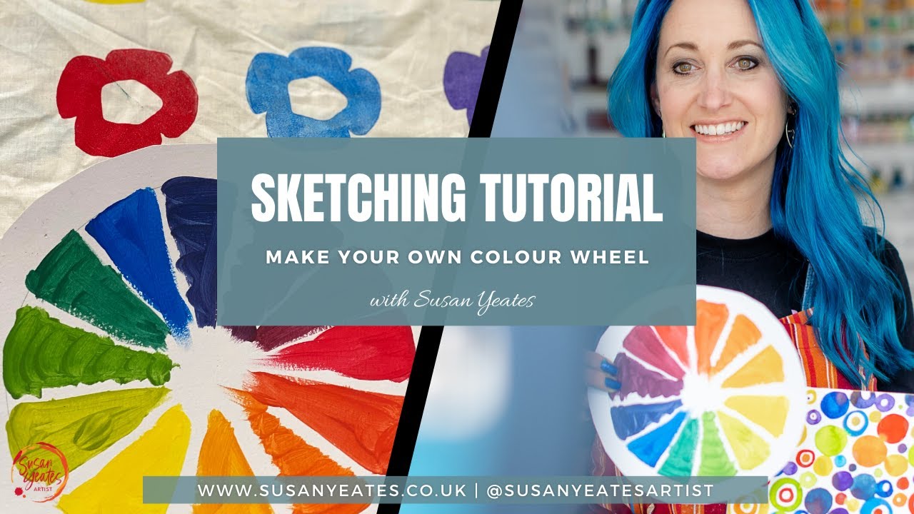 Make Your Own Colour Wheel - Inspire FREE Art Tutorial - YouTube