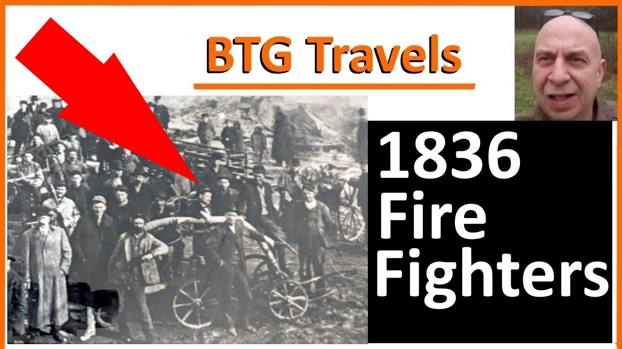 🚒 Firefighters In 1836 - What Was It Like? 1912? REAL Antique/Vintage ...