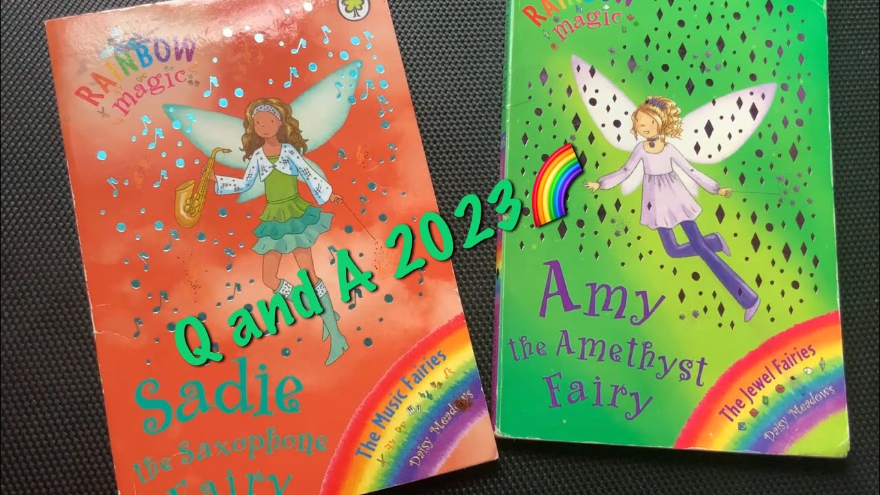 My first Rainbow Magic Book Club Q and A - YouTube