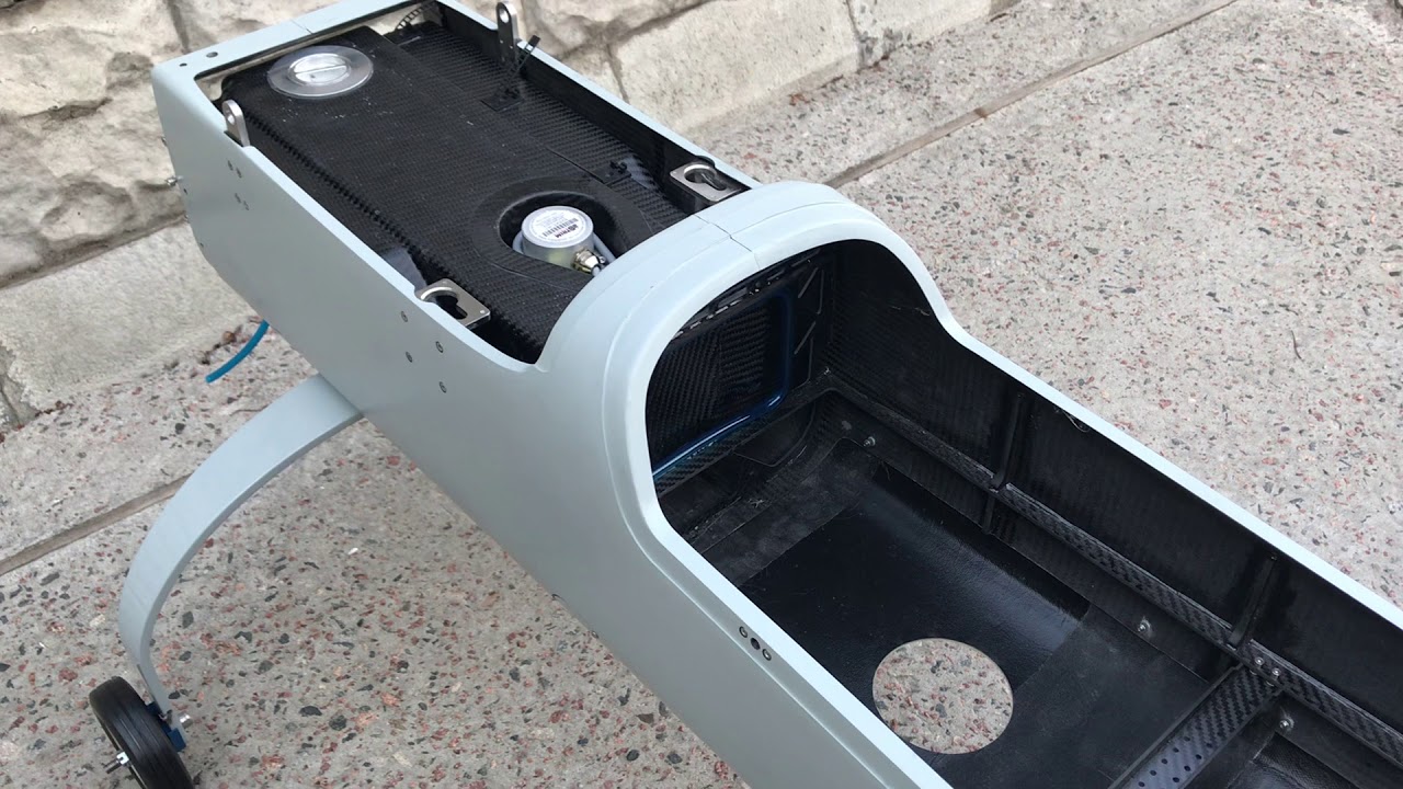 Brand new PD-1 airframe - YouTube