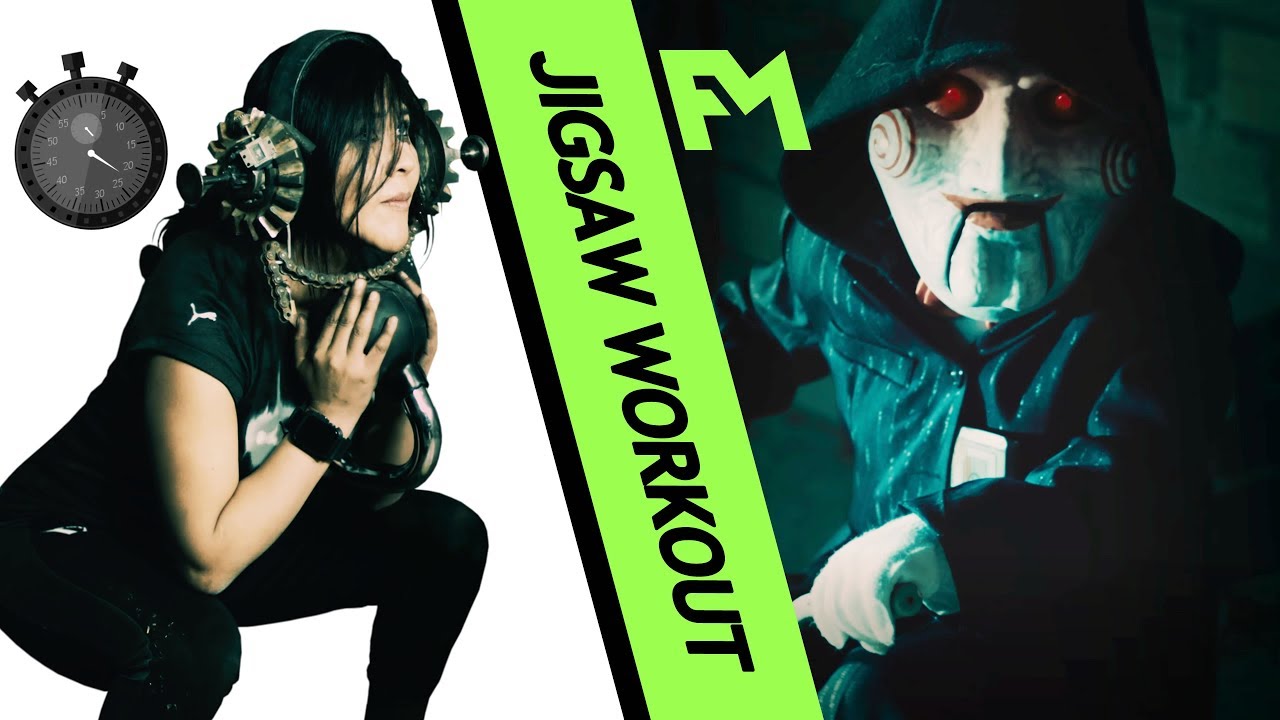 Fat Burning Workout - 10 Minutes with Jigsaw - YouTube